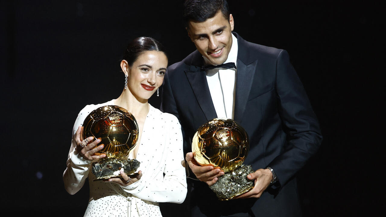 Rodri and Bonmati win Ballon d'Or as Madrid snub Paris gala